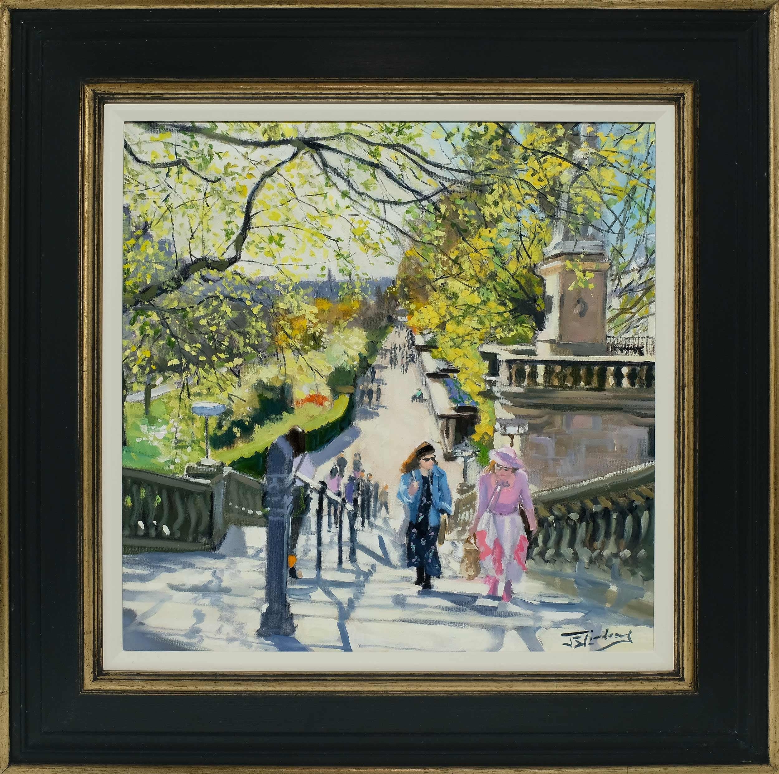 On the Steps to the Gardens | James Somerville Lindsay | Morningside ...