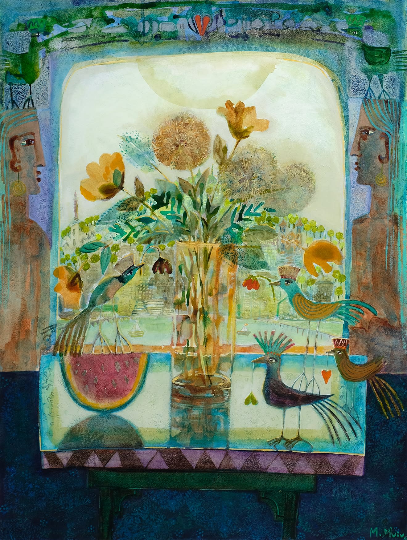 Mellow Moon | Morag Muir PAI RSW | Morningside Gallery Edinburgh