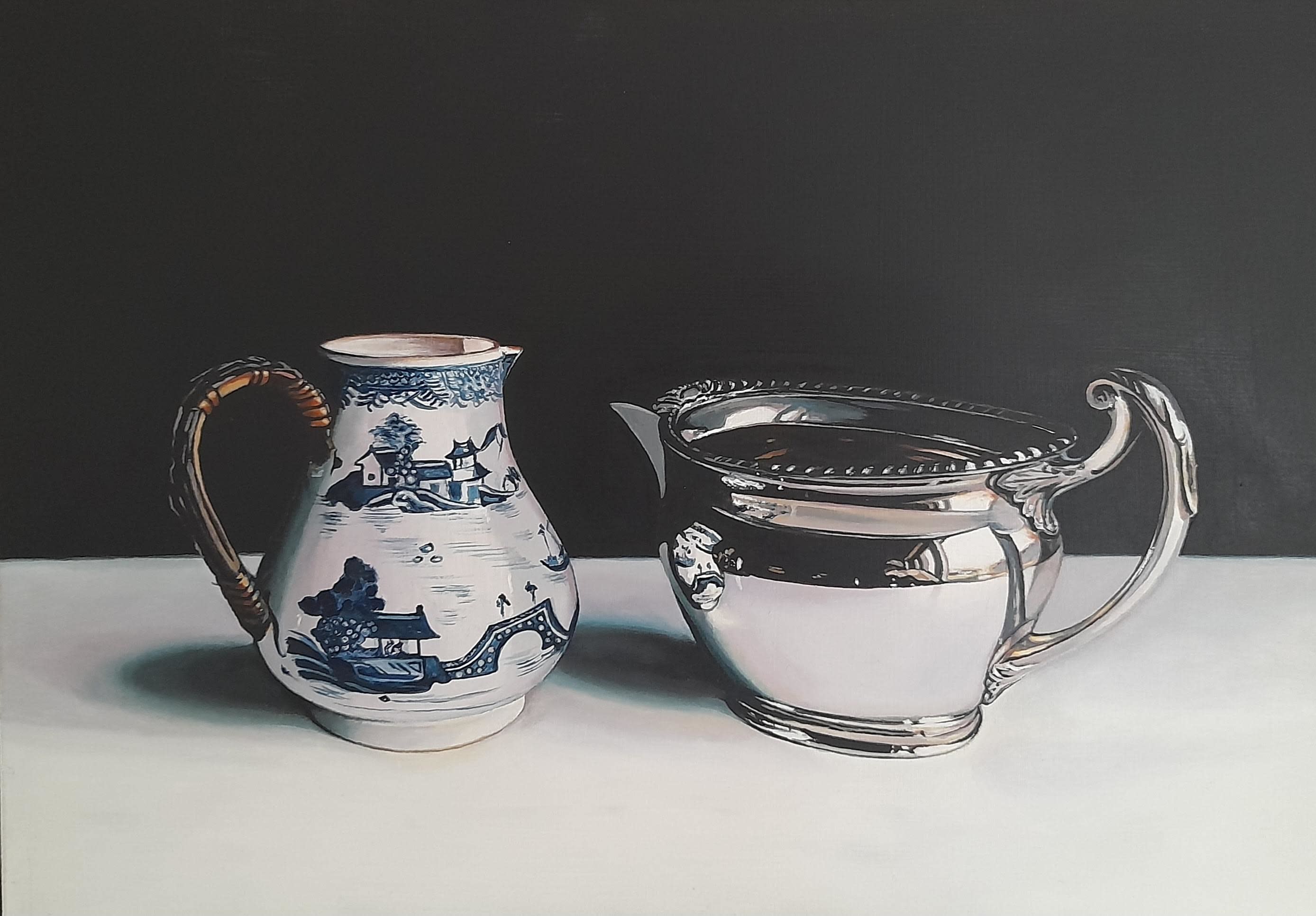 Blue & Silver | Jane Cruickshank | Morningside Gallery Edinburgh
