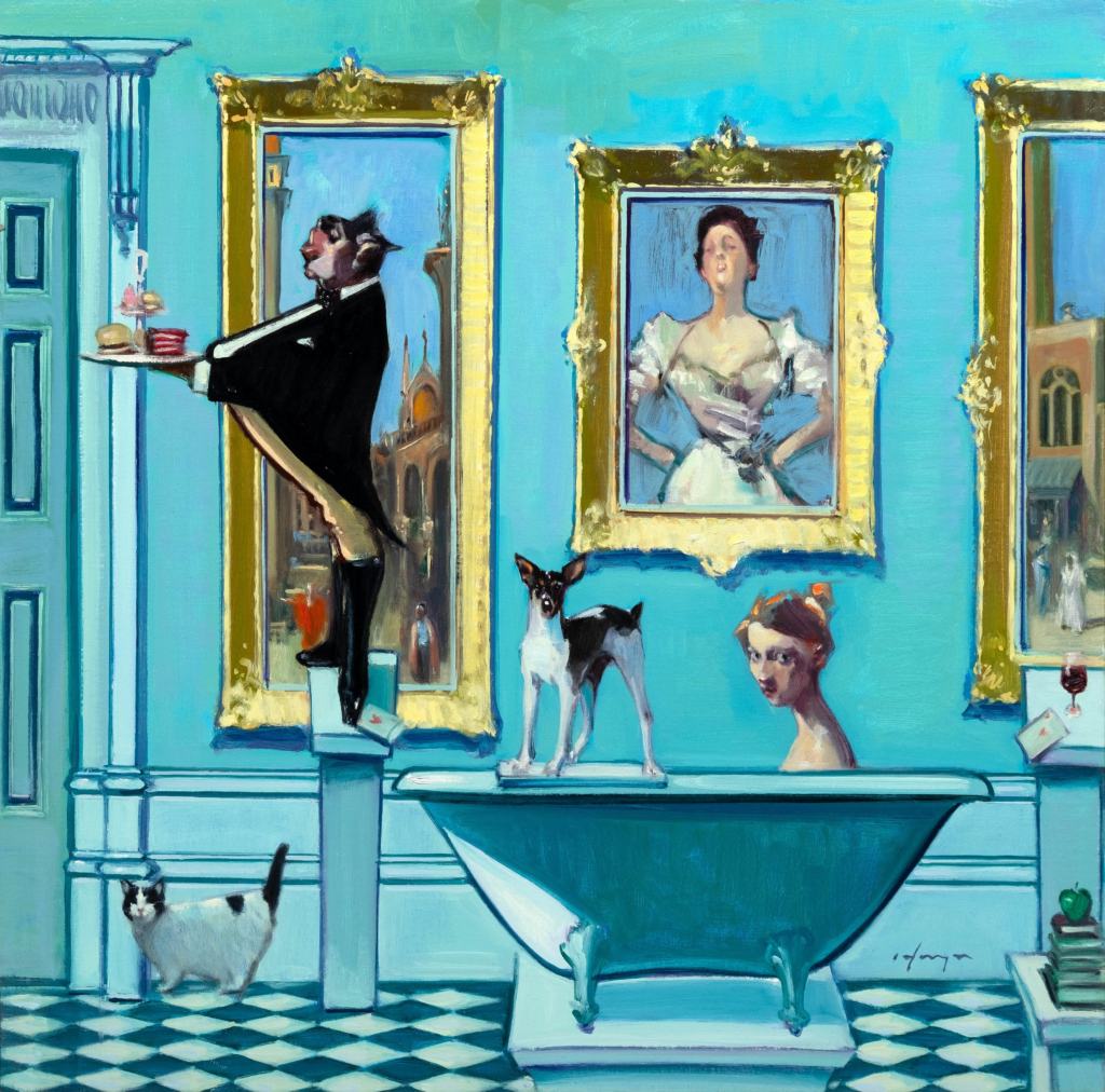 The Bathroom Singer | Joe Hargan PAI PPAI | Morningside Gallery Edinburgh