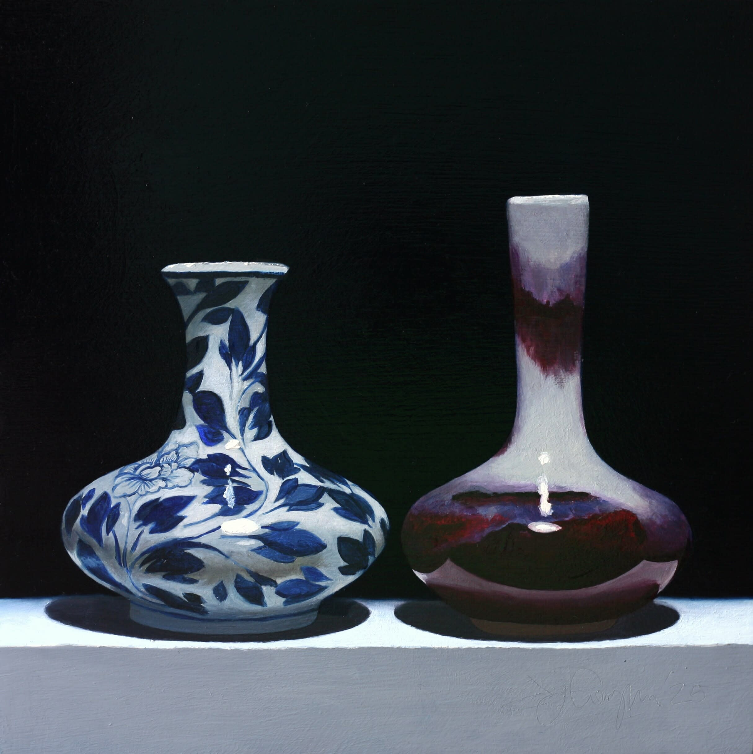 Two Chinese Vases | Andrew Thompson | Morningside Gallery Edinburgh