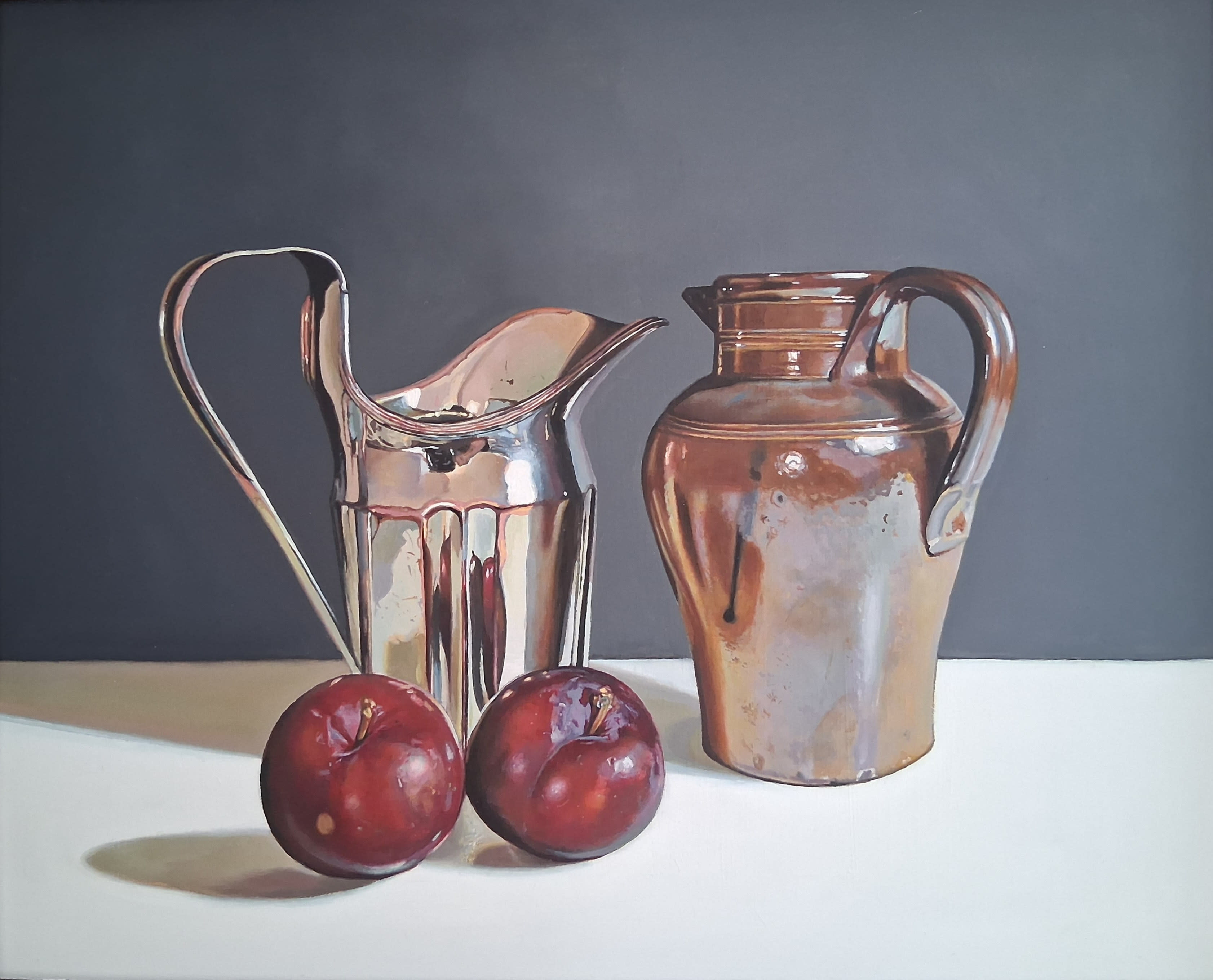 Stoneware and Plums | Jane Cruickshank | Morningside Gallery Edinburgh