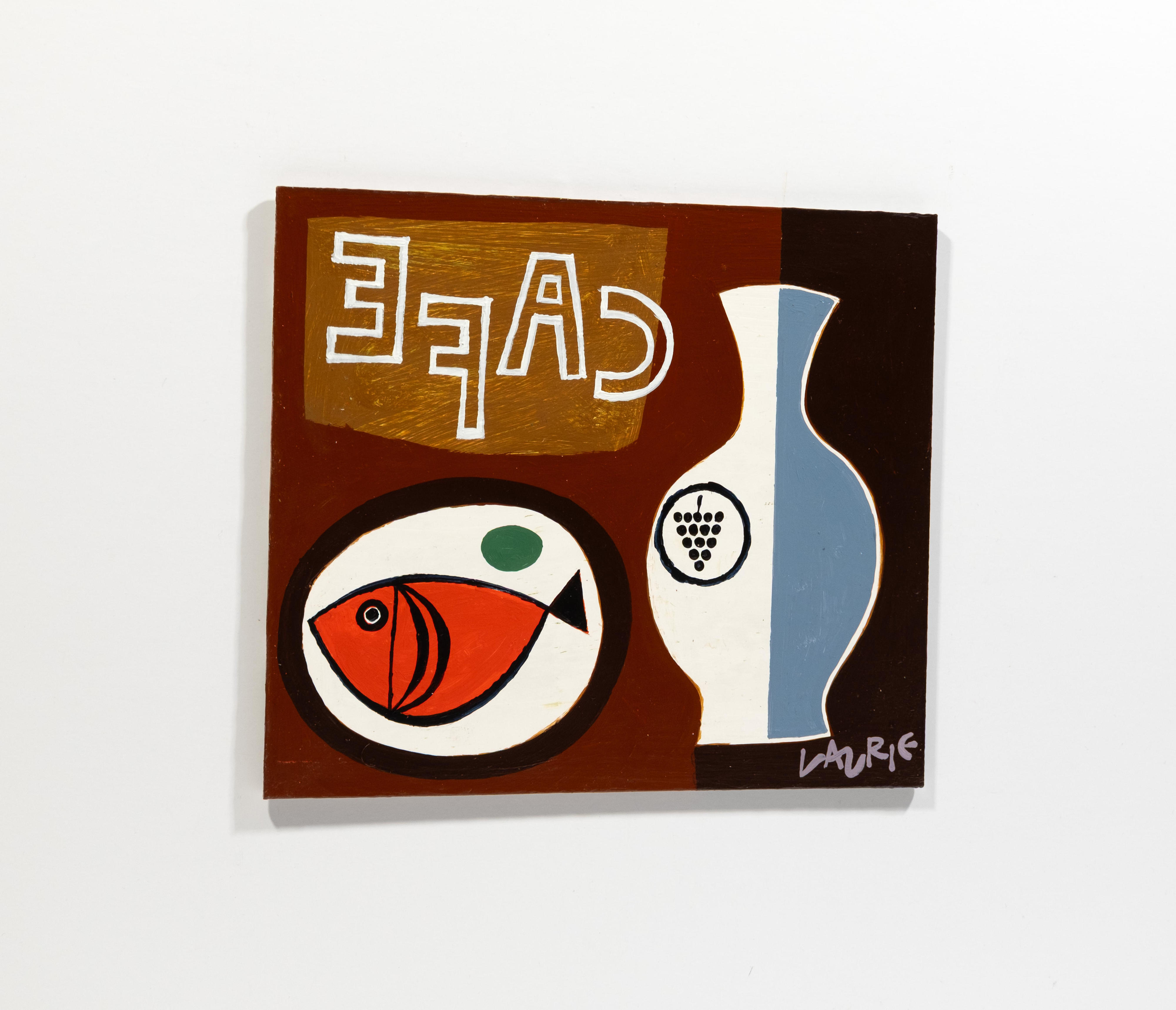 Red Fish and Vino | Simon Laurie RSW RGI | Morningside Gallery Edinburgh
